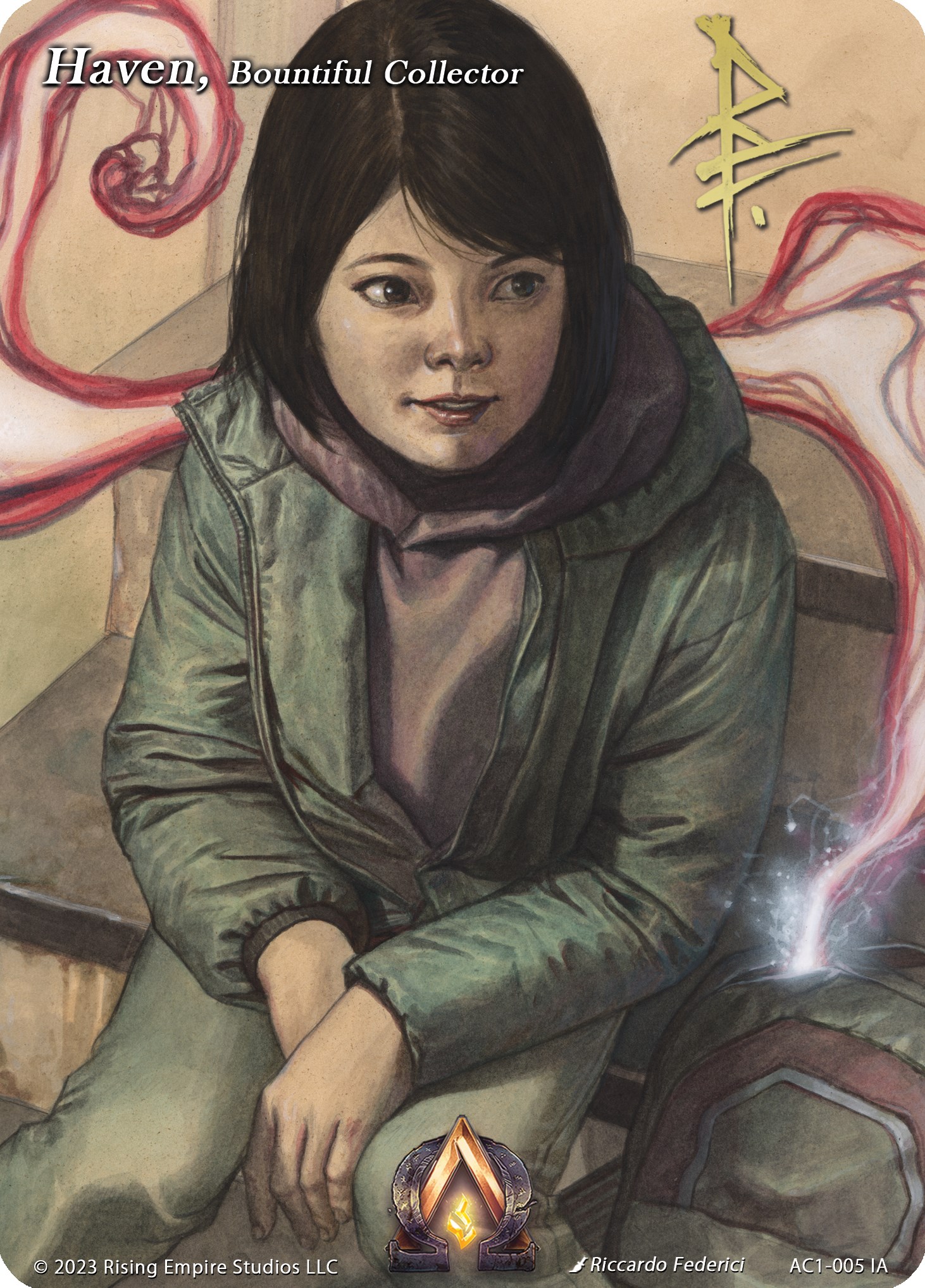 Haven, Bountiful Collector (Iconic Art) - The Awakening - Alpha Clash