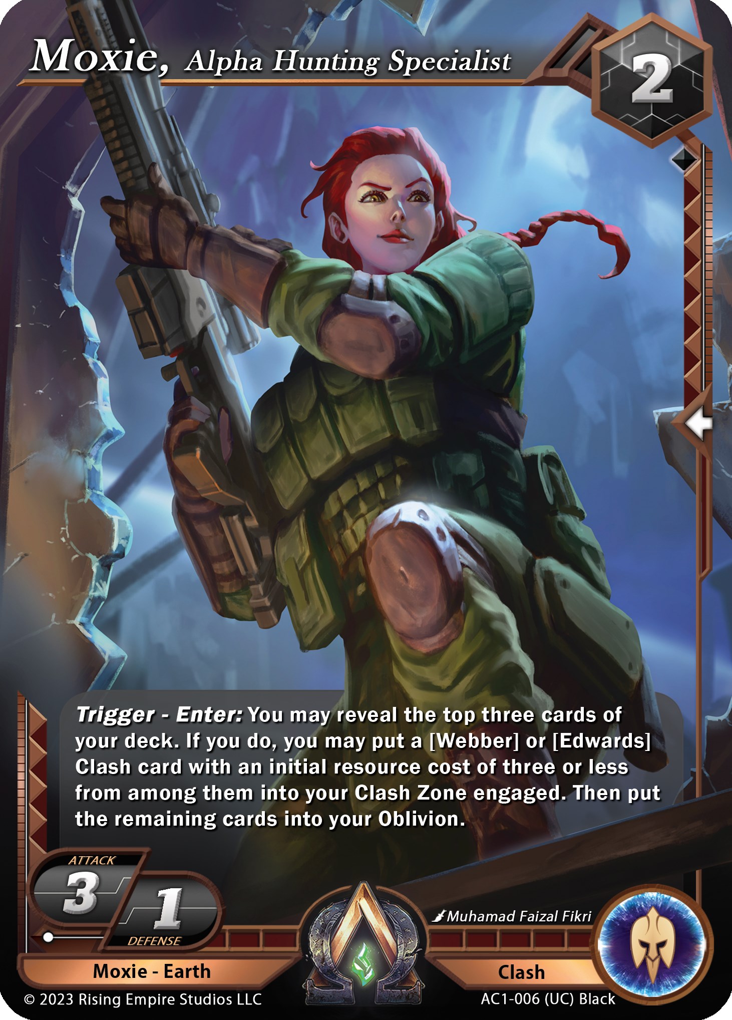 Moxie, Alpha Hunting Specialist - The Awakening - Alpha Clash