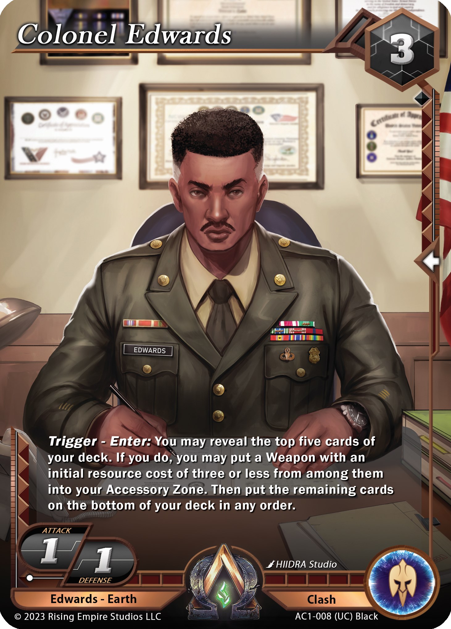 Colonel Edwards - The Awakening - Alpha Clash