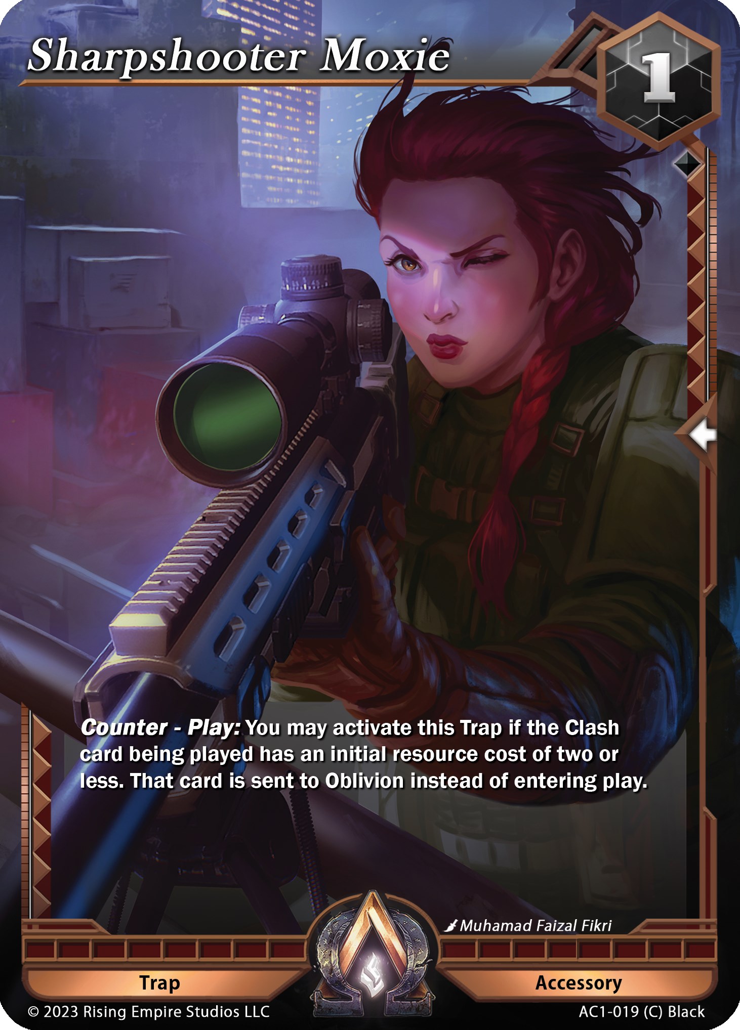 Sharpshooter Moxie - The Awakening - Alpha Clash