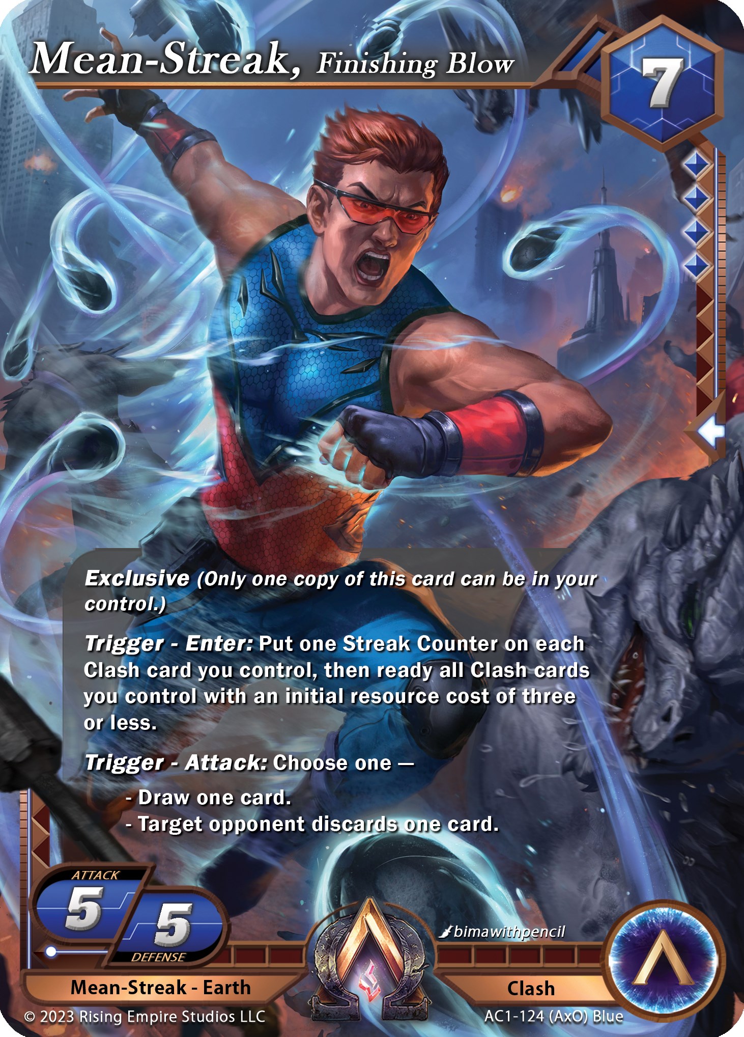 Mean-Streak, Finishing Blow - The Awakening - Alpha Clash