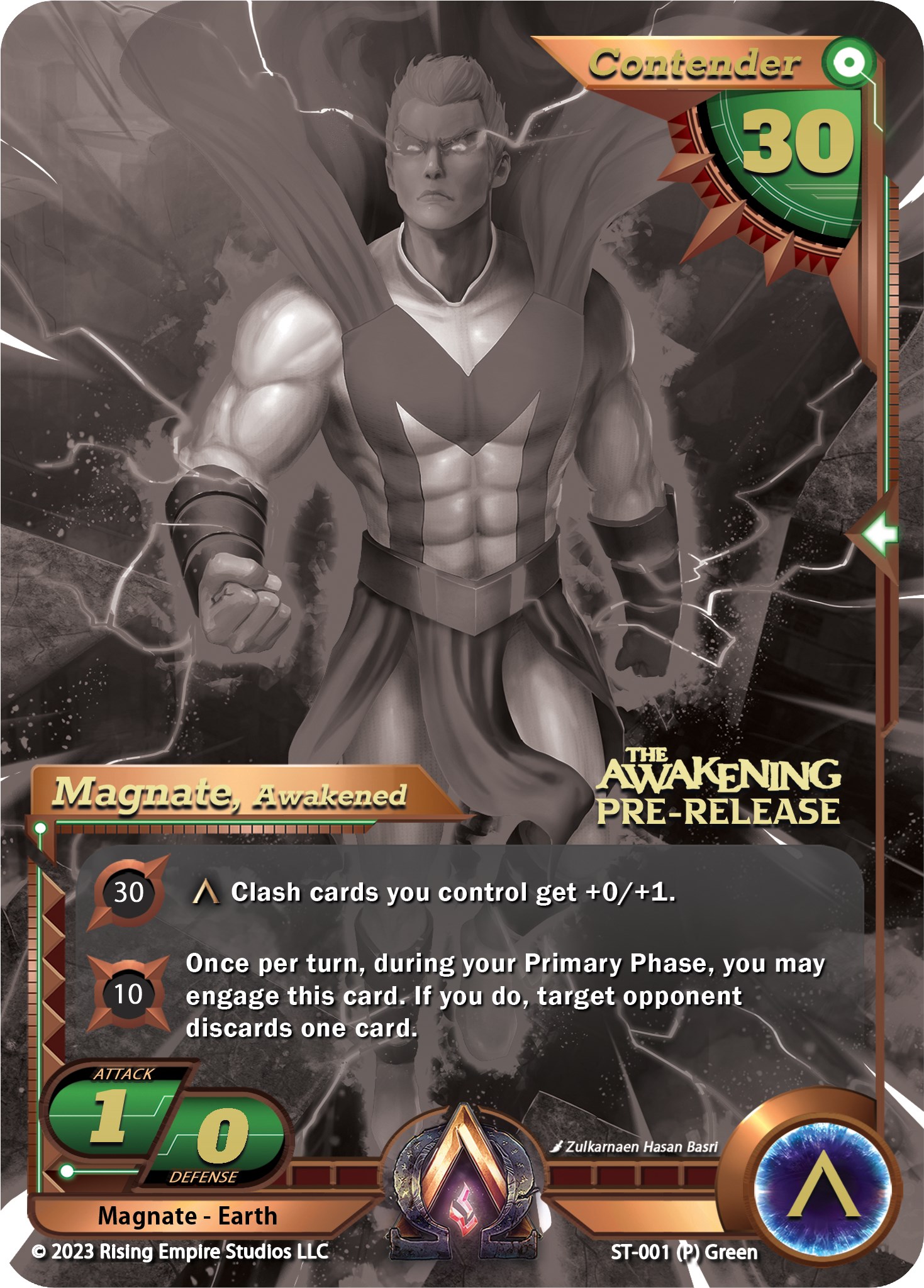 Magnate, Awakened (Pre-Release) - The Awakening - Alpha Clash