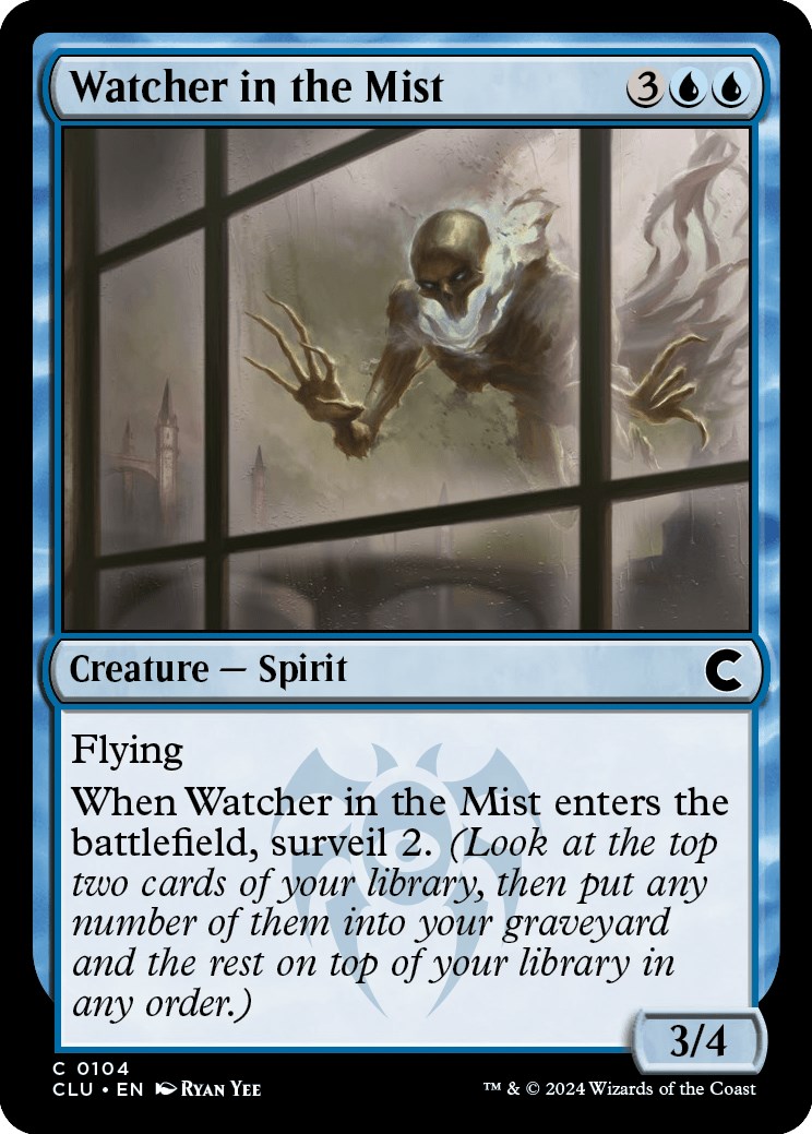 Watcher in the Mist - Ravnica: Clue Edition - Magic: The Gathering
