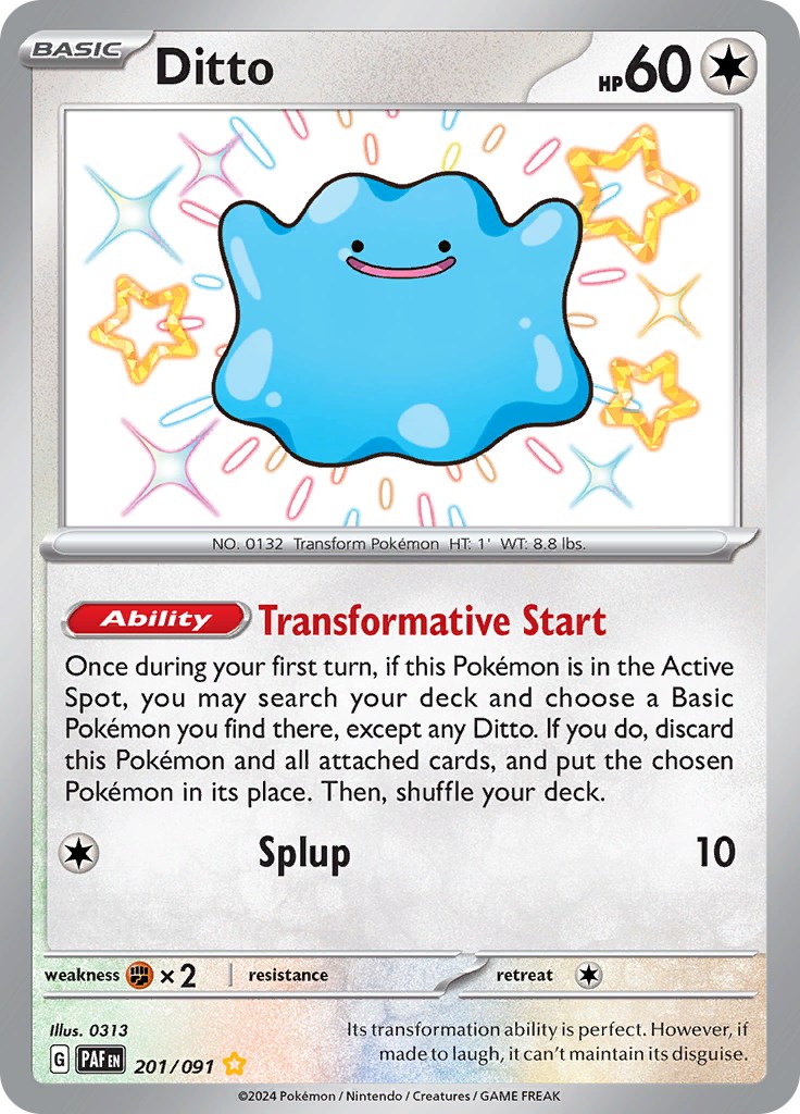 Ditto - SV: Paldean Fates - Pokemon