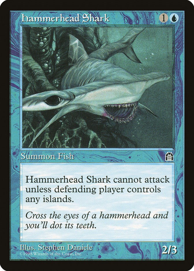 Hammerhead Shark - Stronghold - Magic: The Gathering