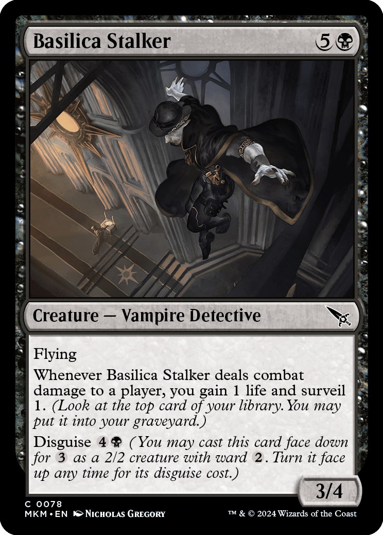 Basilica Stalker - Murders at Karlov Manor - Magic: The Gathering