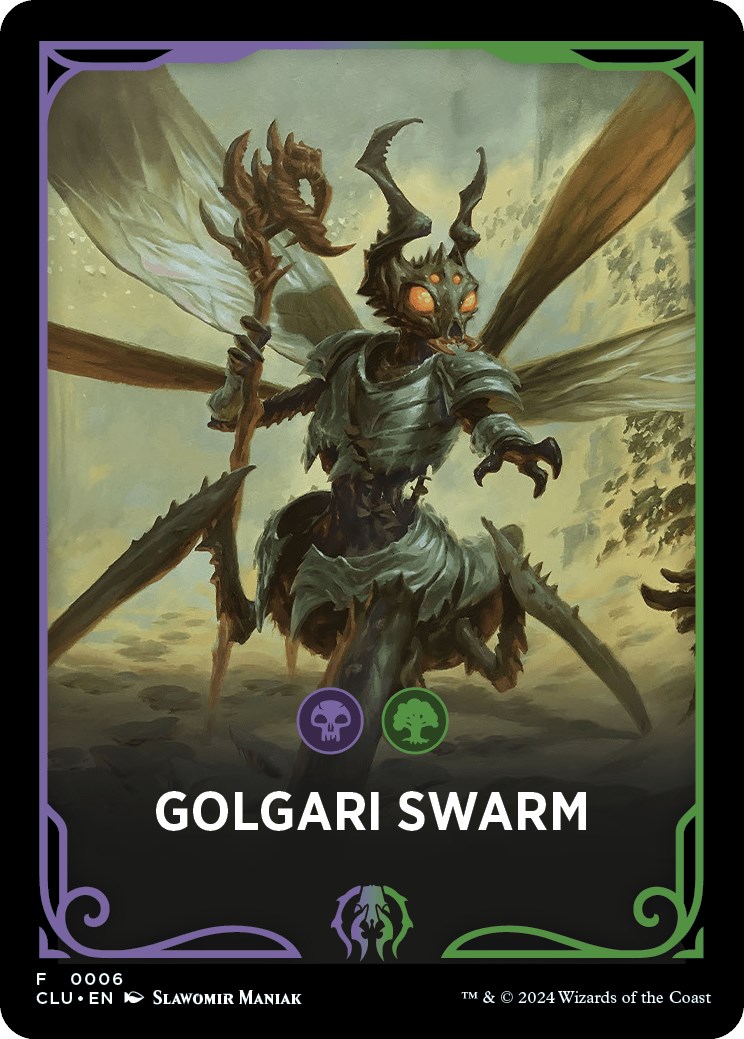 Golgari Swarm Theme Card - Ravnica: Clue Edition - Magic: The Gathering
