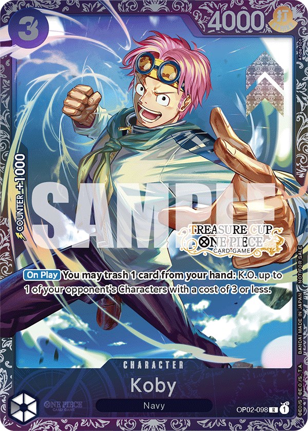 Koby (Treasure Cup) - One Piece Promotion Cards - One Piece Card Game