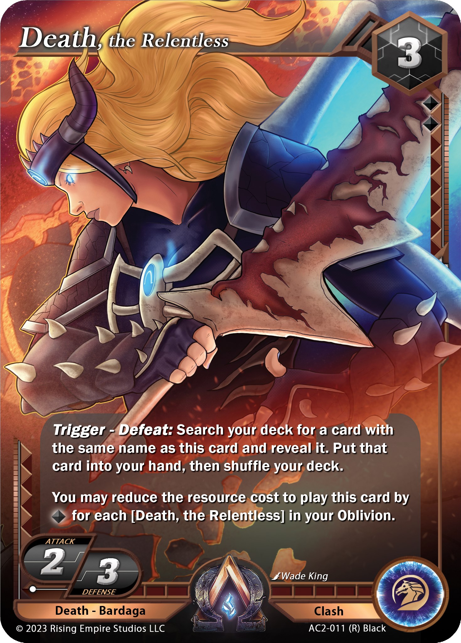 Death, the Relentless - Clashgrounds - Alpha Clash