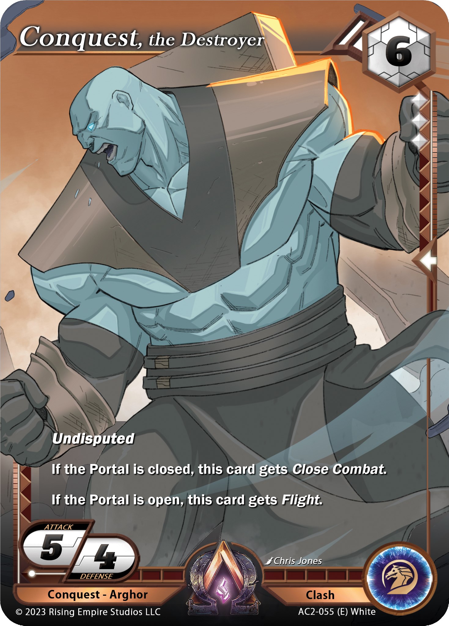 Conquest, the Destroyer - Clashgrounds - Alpha Clash