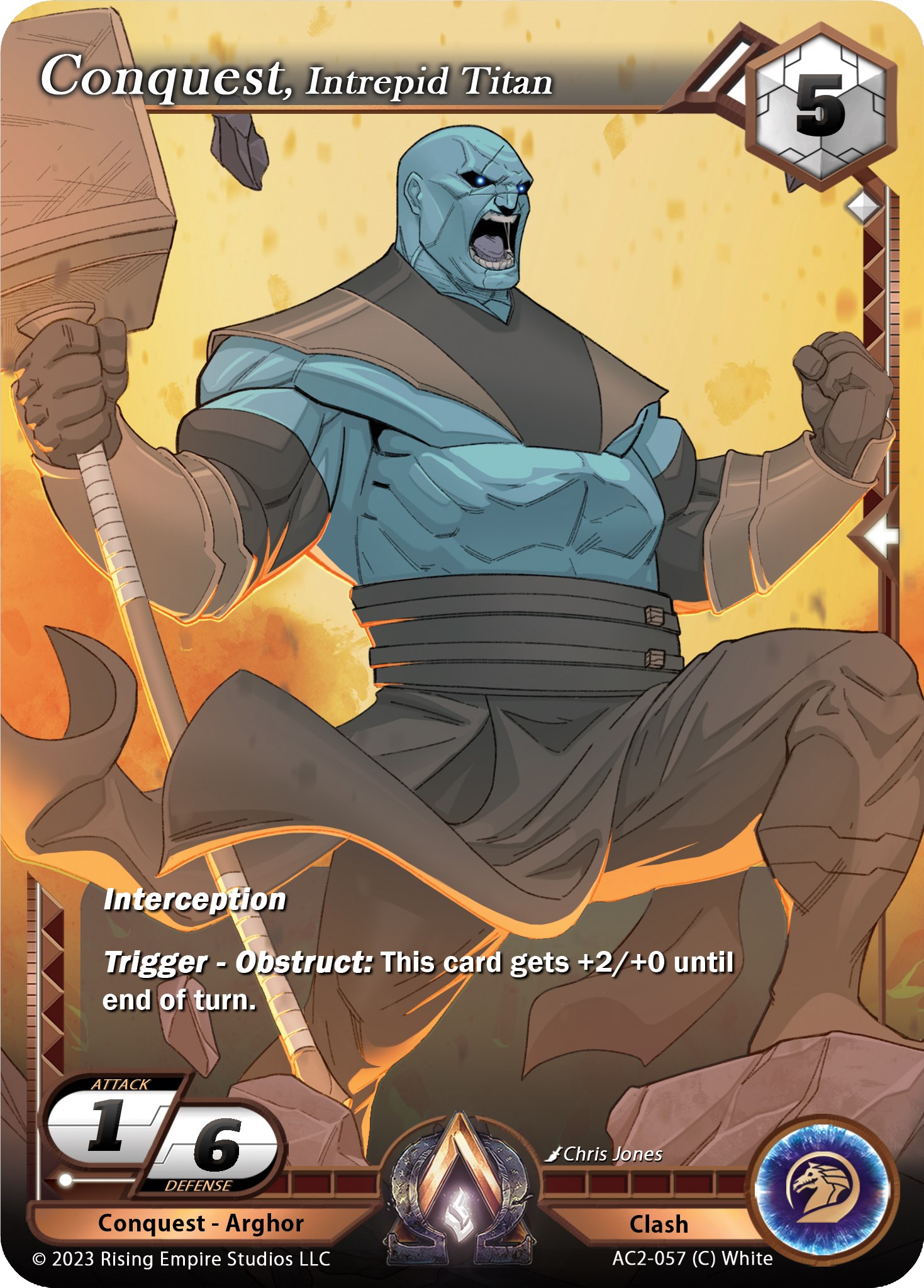 Conquest, Intrepid Titan - Clashgrounds - Alpha Clash