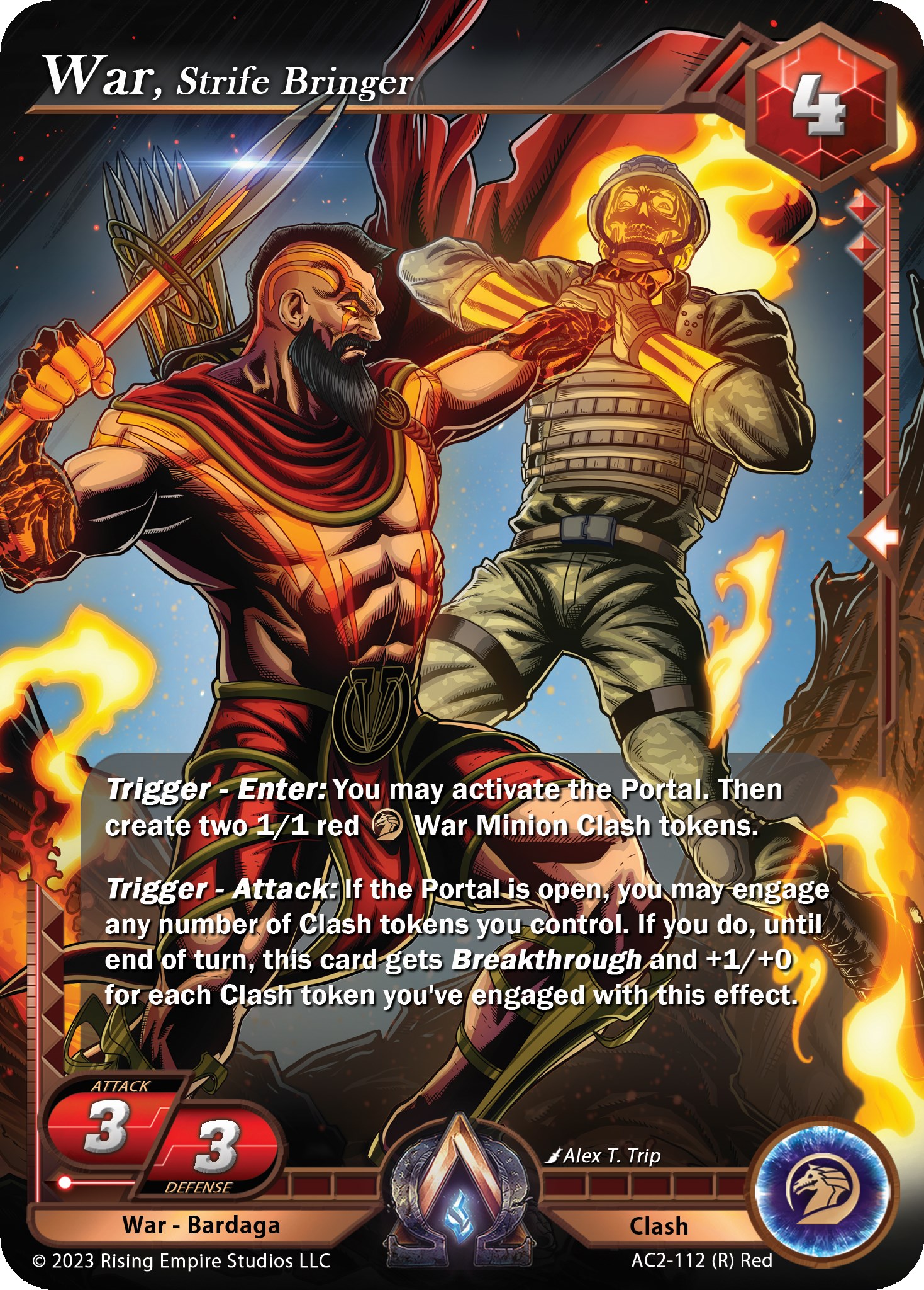 War, Strife Bringer - Clashgrounds - Alpha Clash