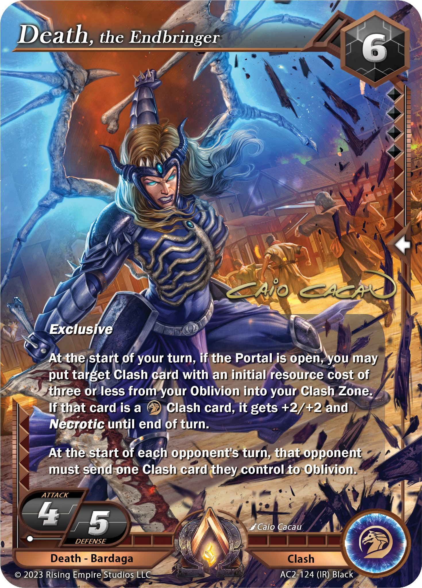 Death, the Endbringer (Iconic Rare) - Clashgrounds - Alpha Clash