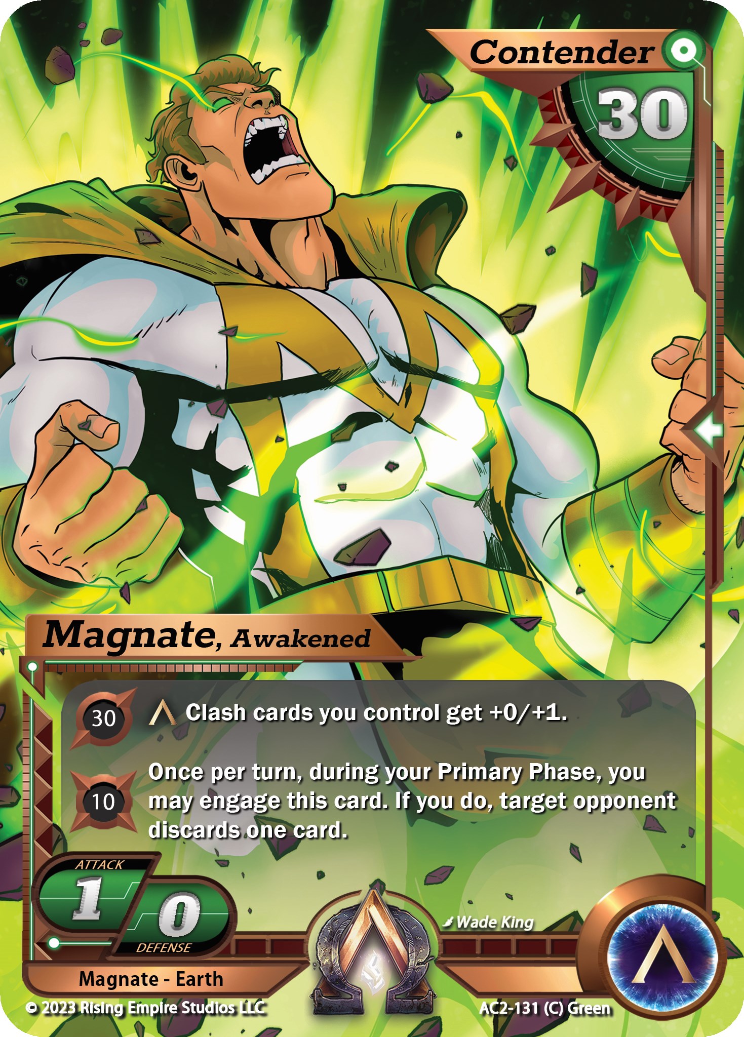 Magnate, Awakened (Alternate Art) - Clashgrounds - Alpha Clash