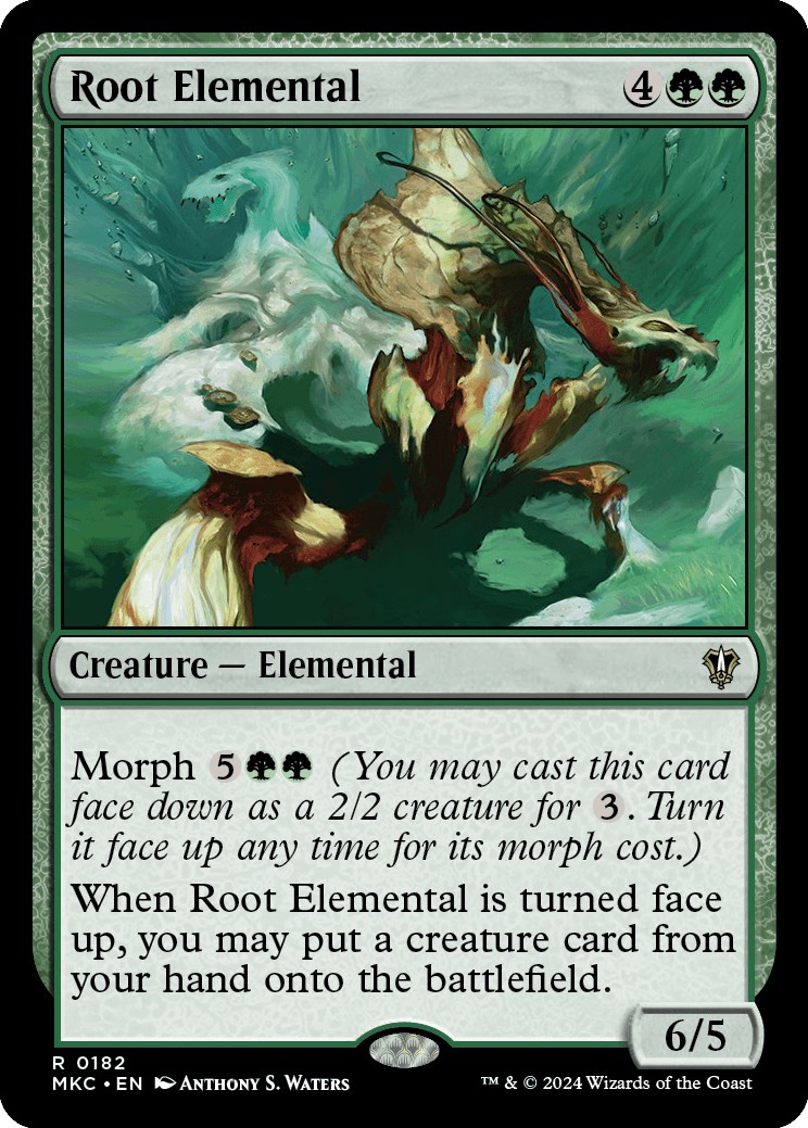 Root Elemental - Commander: Murders at Karlov Manor - Magic: The Gathering