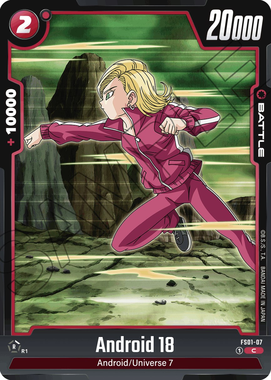 Android 18 - Starter Deck 1: Son Goku - Dragon Ball Super: Fusion World