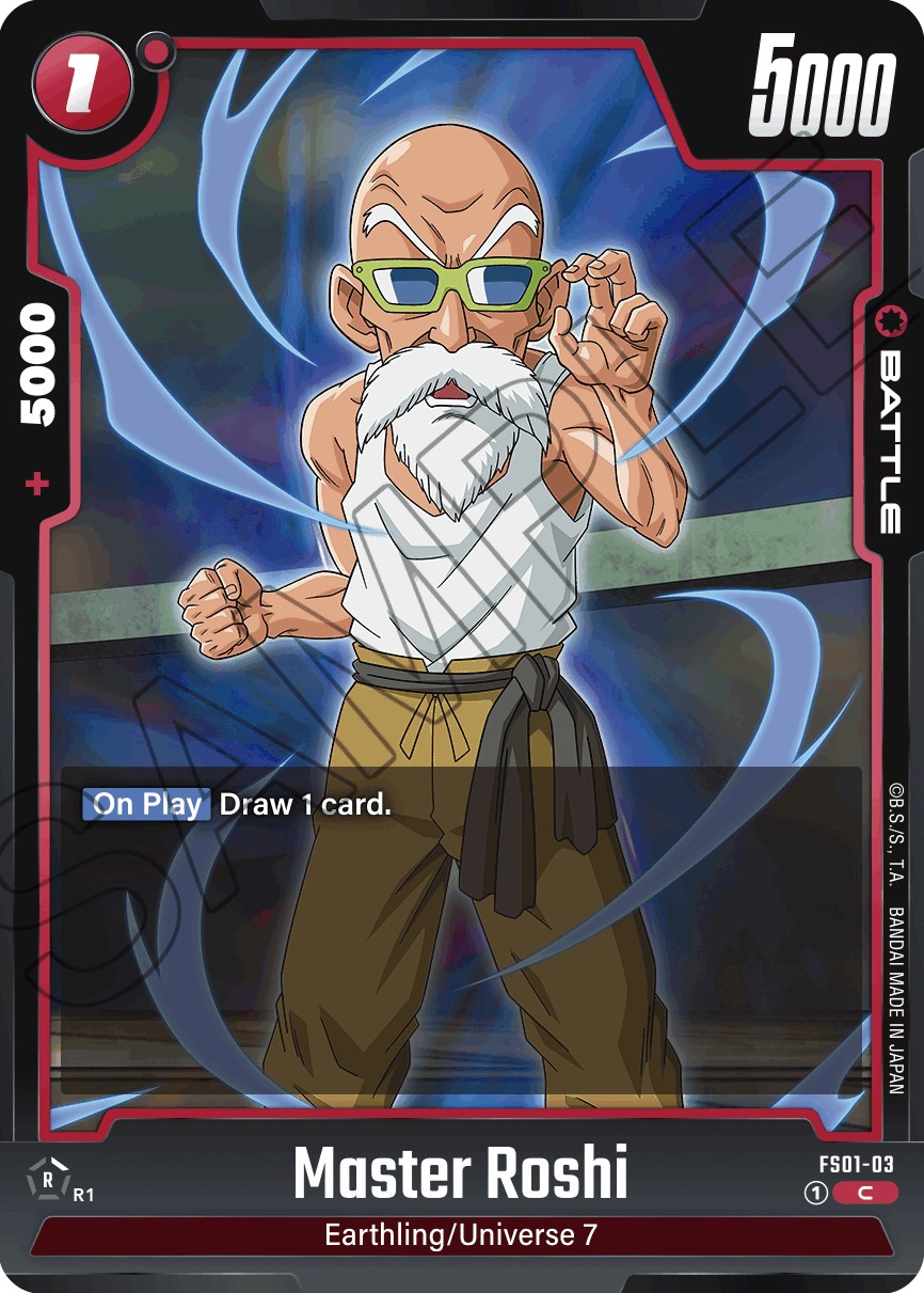 Master Roshi - Starter Deck 1: Son Goku - Dragon Ball Super: Fusion World