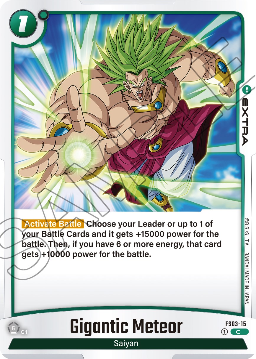 Gigantic Meteor - Starter Deck 3: Broly - Dragon Ball Super: Fusion World