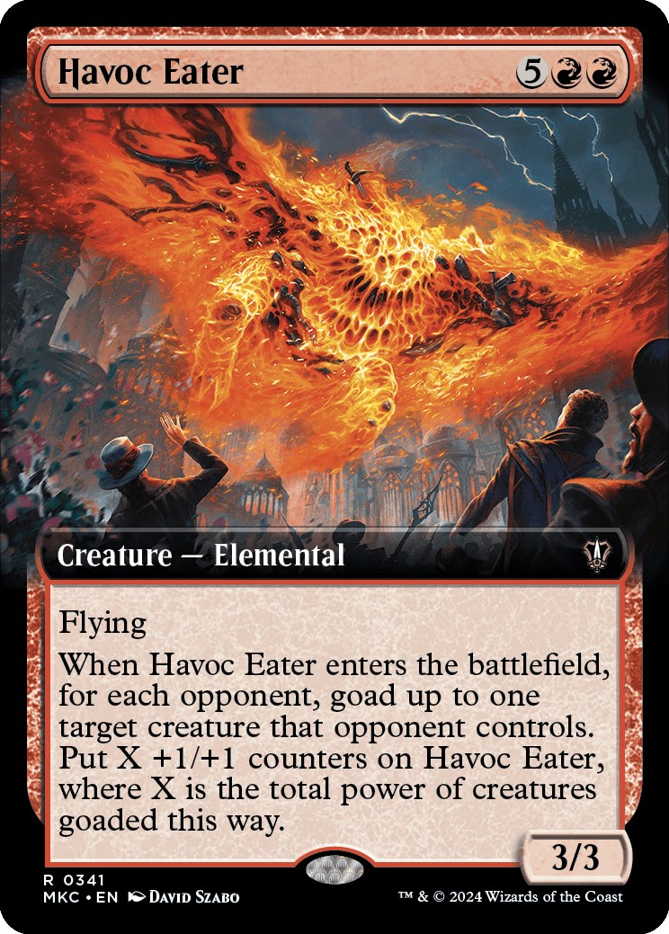 Havoc Eater (Extended Art) - Commander: Murders at Karlov Manor - Magic ...