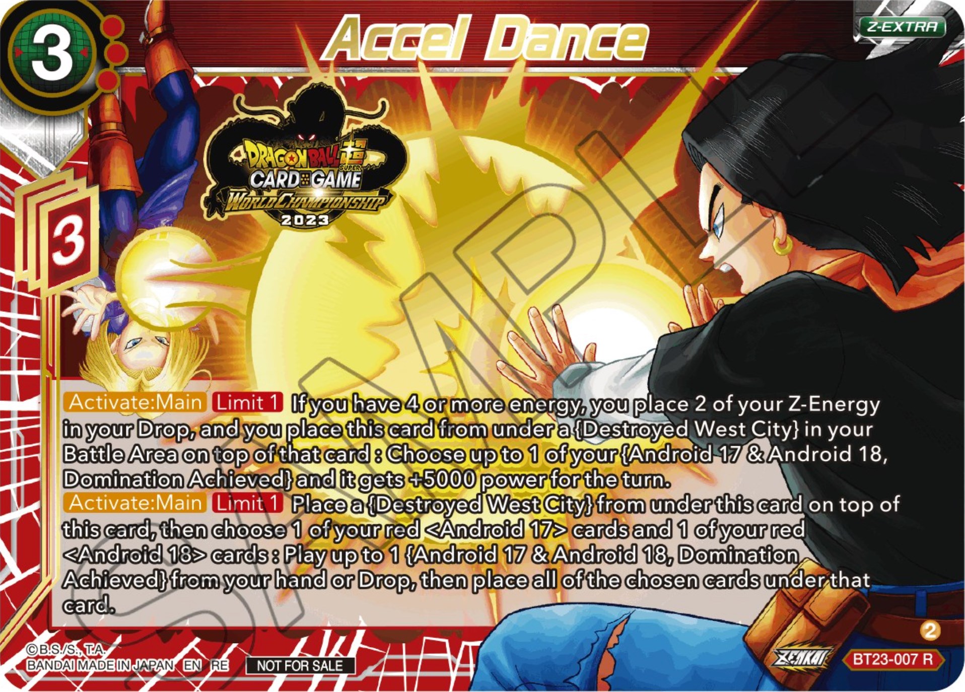 Accel Dance (2023 World Championship Z-Extra Card Set) - Tournament ...
