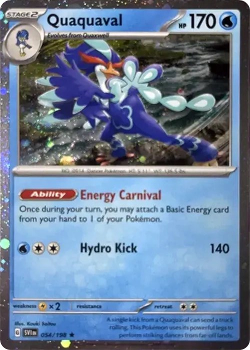 Quaquaval - 054/198 (Cosmos Holo) - Miscellaneous Cards & Products ...