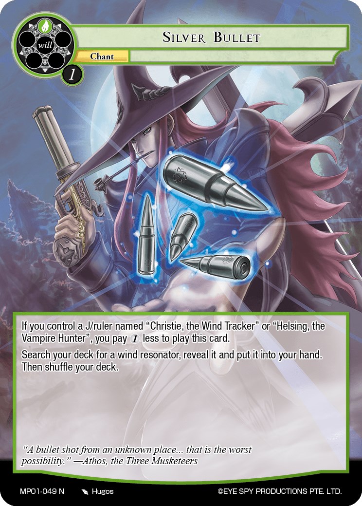 Silver Bullet - Masterpiece "Pilgrim-Memories" - Force of Will