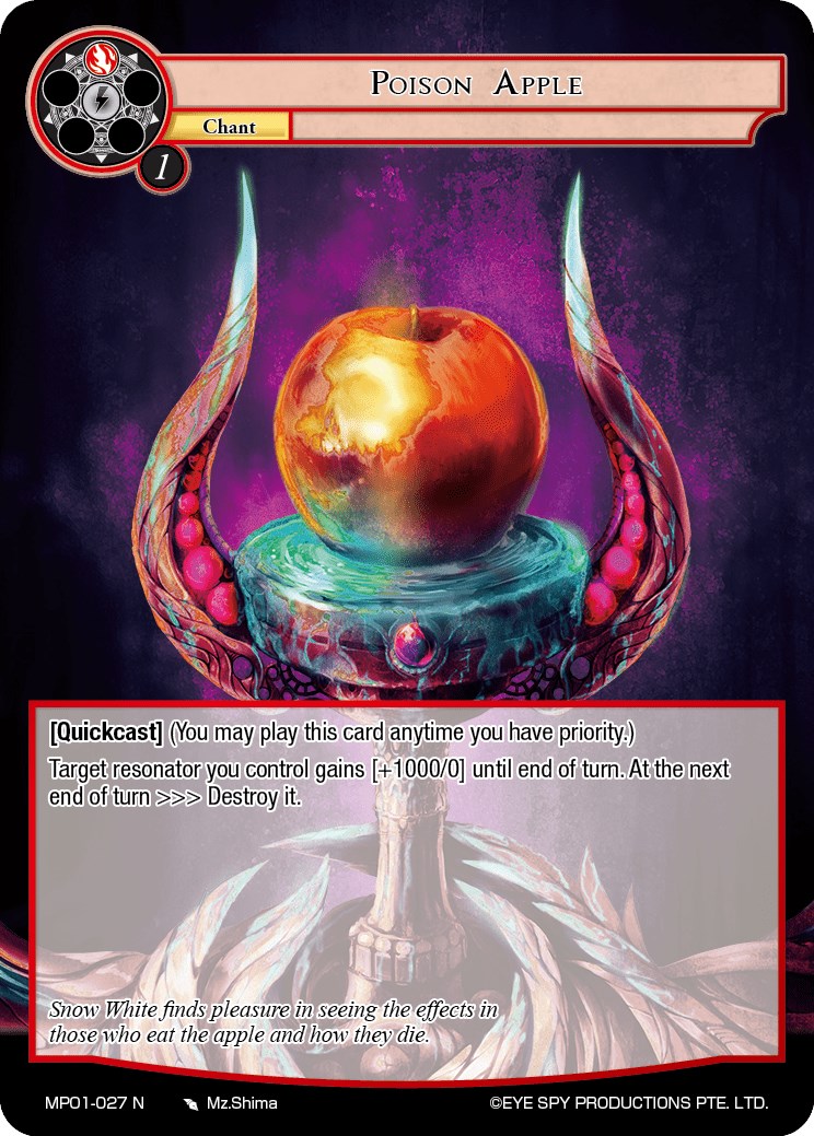 Poison Apple - Masterpiece "Pilgrim-Memories" - Force of Will