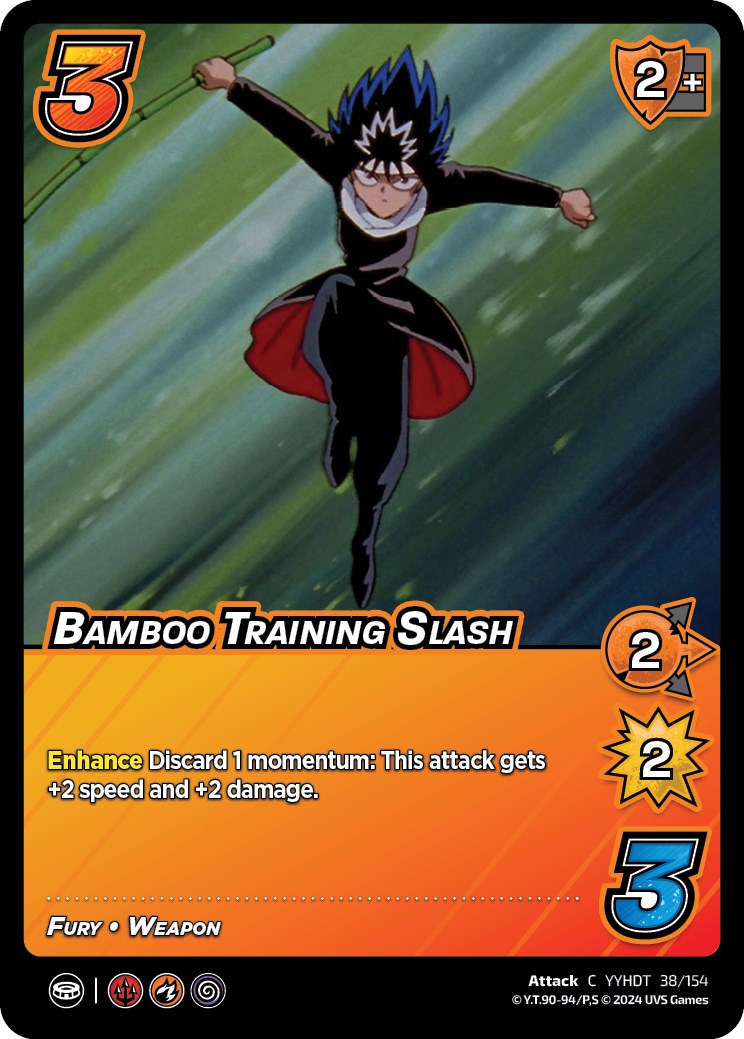 Bamboo Training Slash - Yu Yu Hakusho: Dark Tournament - UniVersus