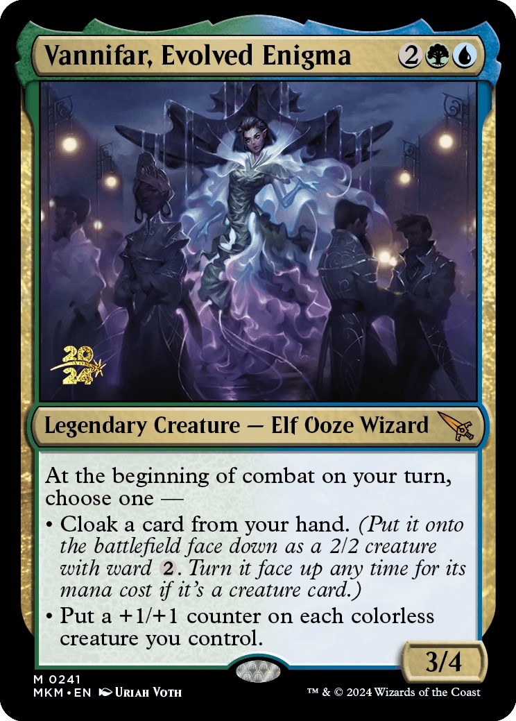 Vannifar, Evolved Enigma - Prerelease Cards - Magic: The Gathering