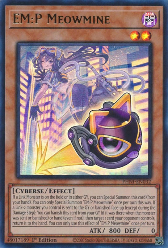 EM:P Meowmine - Phantom Nightmare - YuGiOh