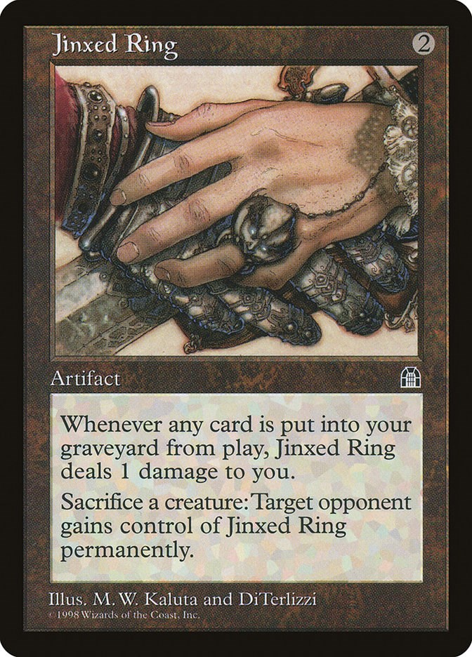 Jinxed Ring - Stronghold - Magic: The Gathering