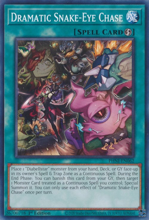 Dramatic Snake-Eye Chase - Phantom Nightmare - YuGiOh