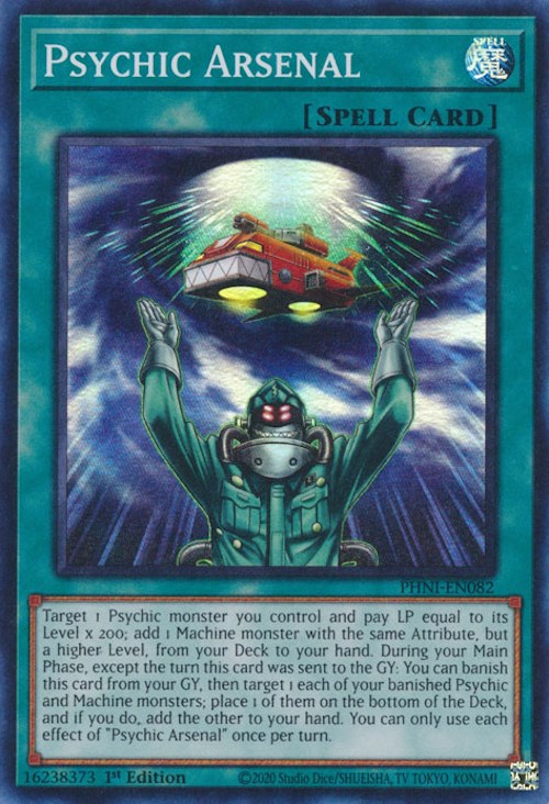 Psychic Arsenal - Phantom Nightmare - YuGiOh