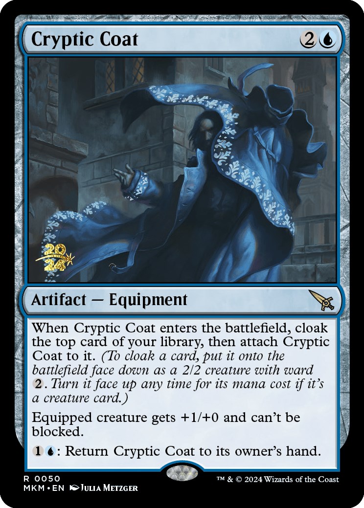 Cryptic Coat - Prerelease Cards - Magic: The Gathering