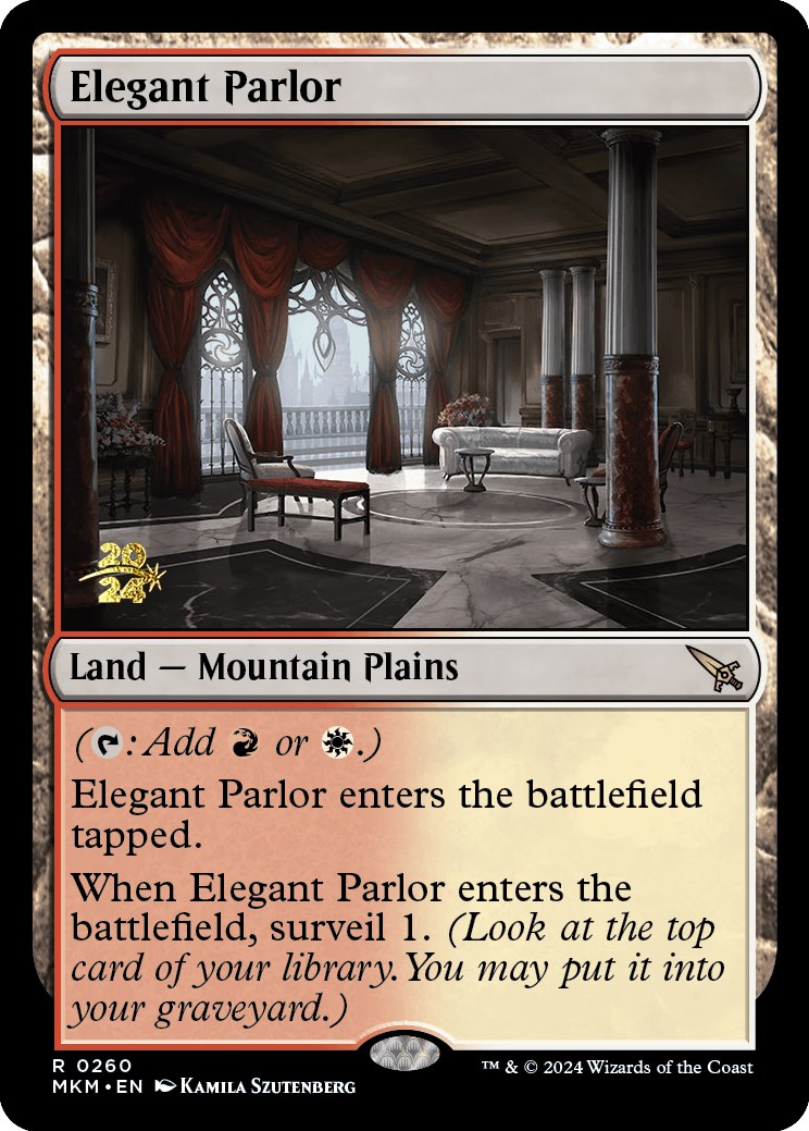 Elegant Parlor - Prerelease Cards - Magic: The Gathering
