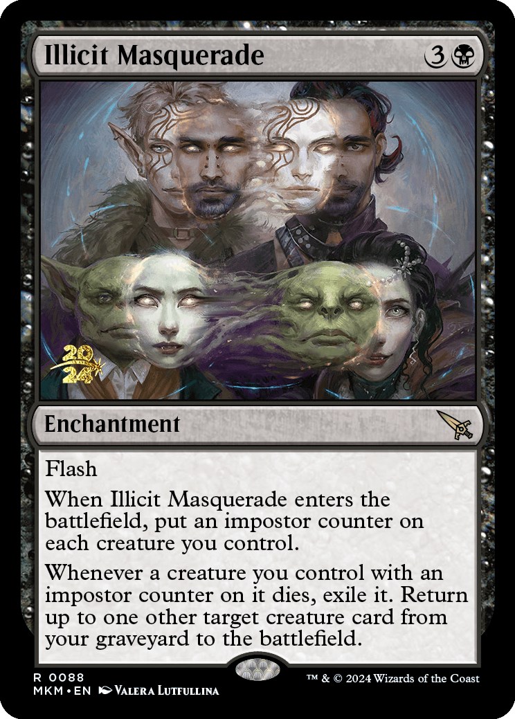 Illicit Masquerade - Prerelease Cards - Magic: The Gathering