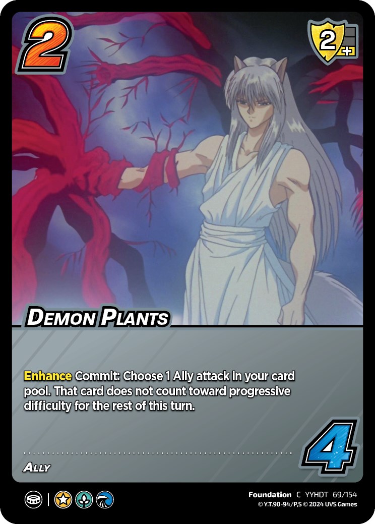 Demon Plants - Yu Yu Hakusho: Dark Tournament - UniVersus