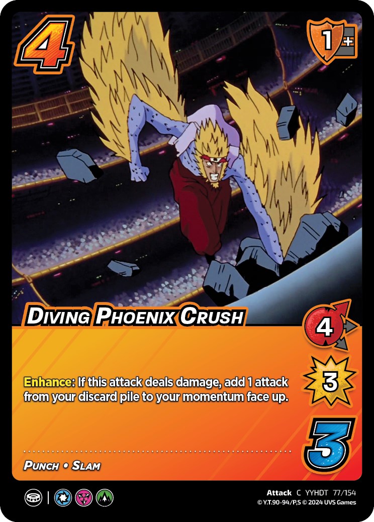 Diving Phoenix Crush - Yu Yu Hakusho: Dark Tournament - UniVersus