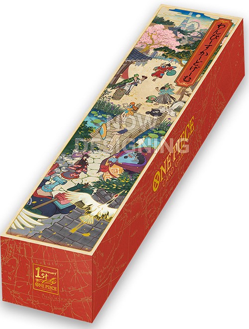 One Piece Card Game: English 1st Anniversary Storage Box - Bandai Deck ...