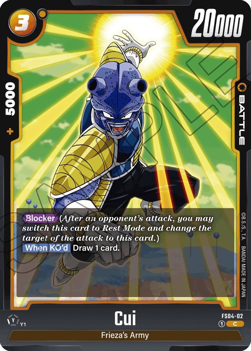 Cui - Starter Deck 4: Frieza - Dragon Ball Super: Fusion World