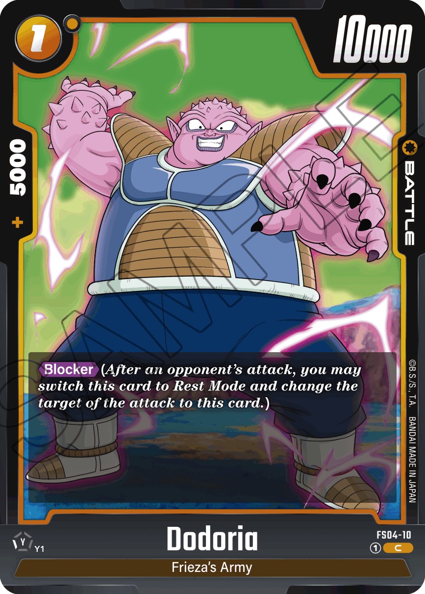 Dodoria - Starter Deck 4: Frieza - Dragon Ball Super: Fusion World