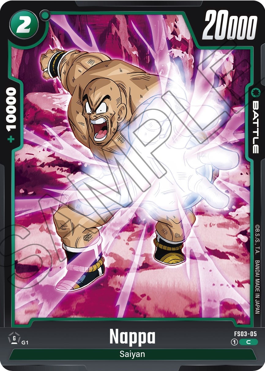 Nappa - Starter Deck 3: Broly - Dragon Ball Super: Fusion World