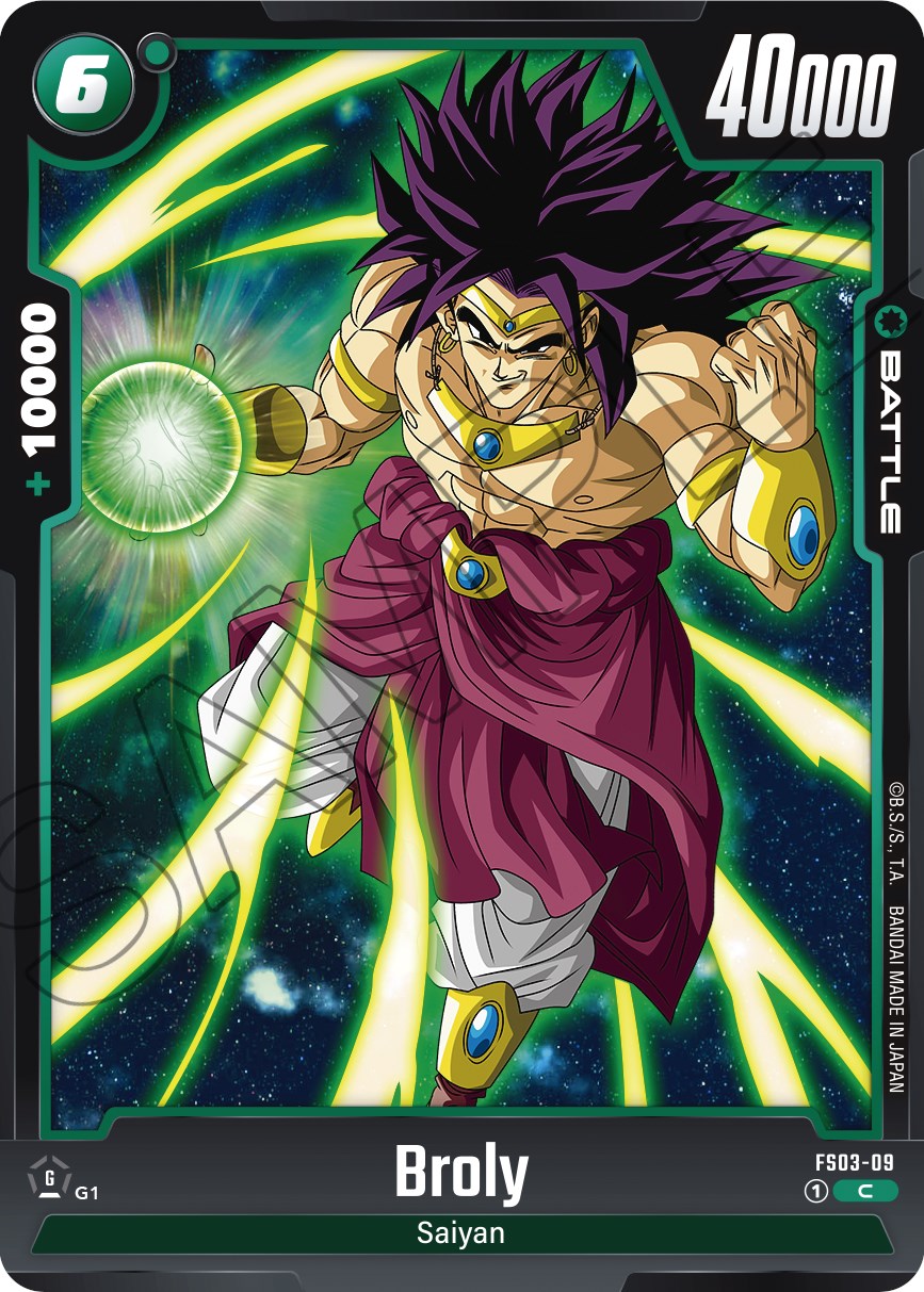 Broly - FS03-09 - Starter Deck 3: Broly - Dragon Ball Super: Fusion World