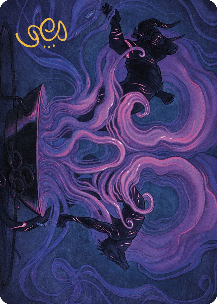 Macabre Reconstruction Art Card (Gold-Stamped Signature) - Art Series ...