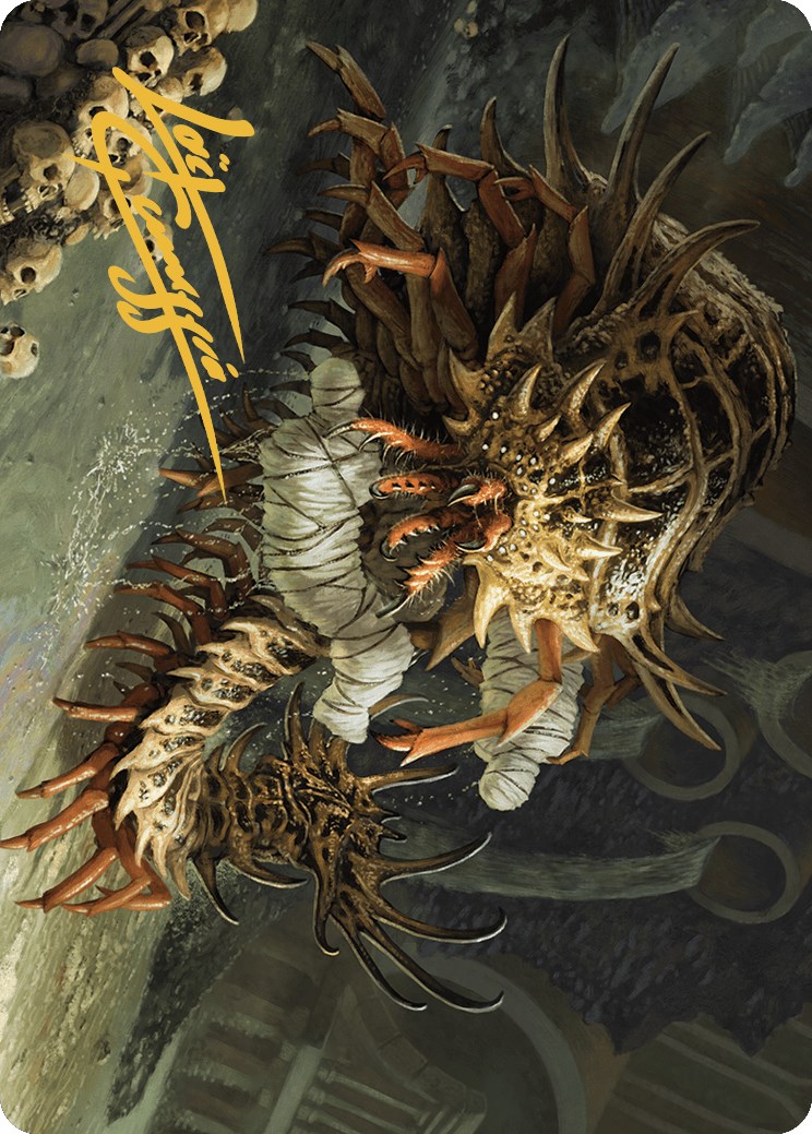 Rot Farm Mortipede Art Card (Gold-Stamped Signature) - Art Series ...