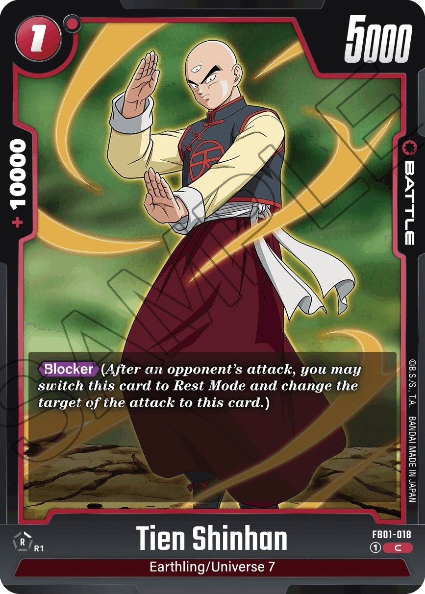 Tien Shinhan - FB01-018 - Awakened Pulse - Dragon Ball Super: Fusion World
