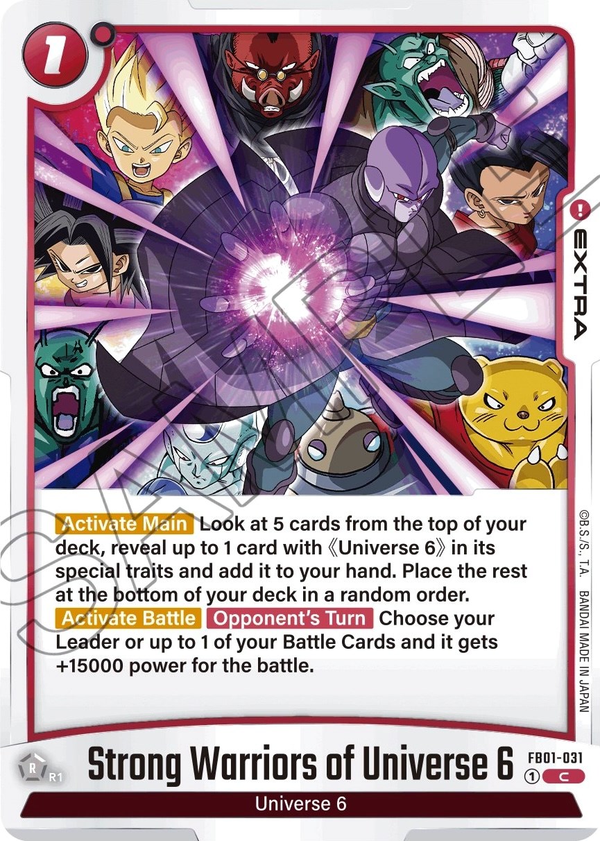 Strong Warriors of Universe 6 - Awakened Pulse - Dragon Ball Super ...