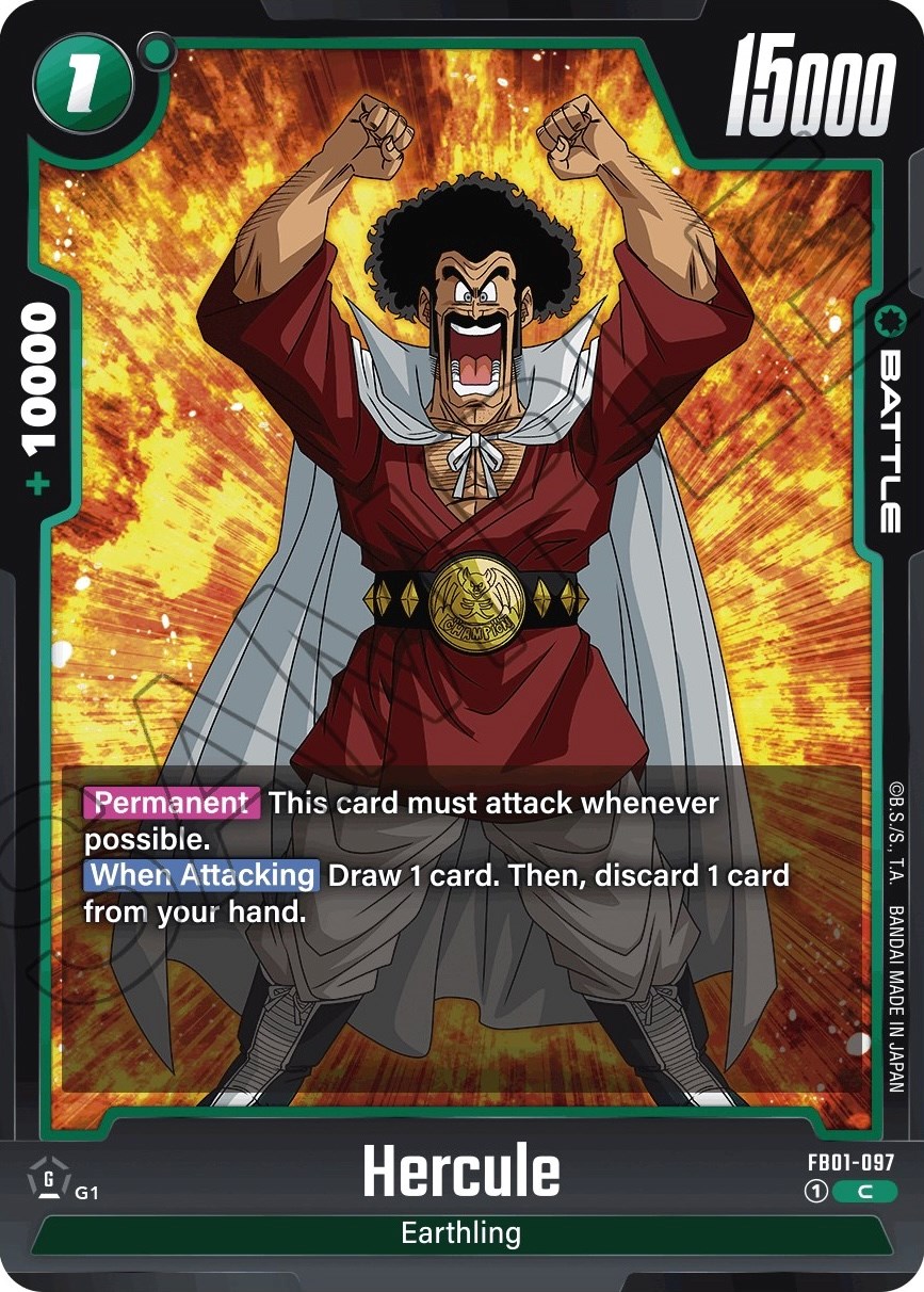 Hercule - Awakened Pulse - Dragon Ball Super: Fusion World