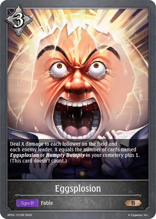 Eggsplosion - BP03: Flame of Laevateinn - Shadowverse