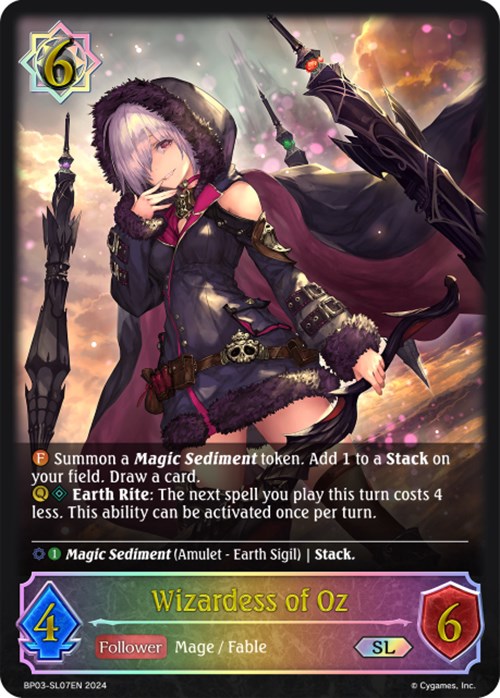 Wizardess of Oz (SL) - BP03: Flame of Laevateinn - Shadowverse: Evolve